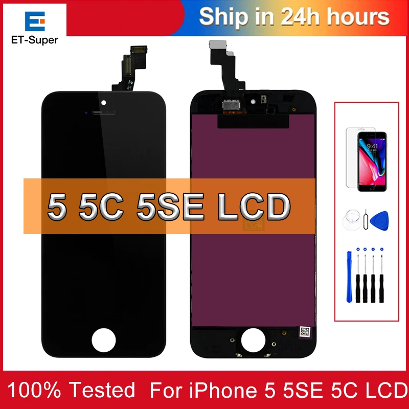 AAA-For-iPhone-5-5C-5S-5SE-LCD-High-Quality-For-iPhone-SE-2016-Screen ...