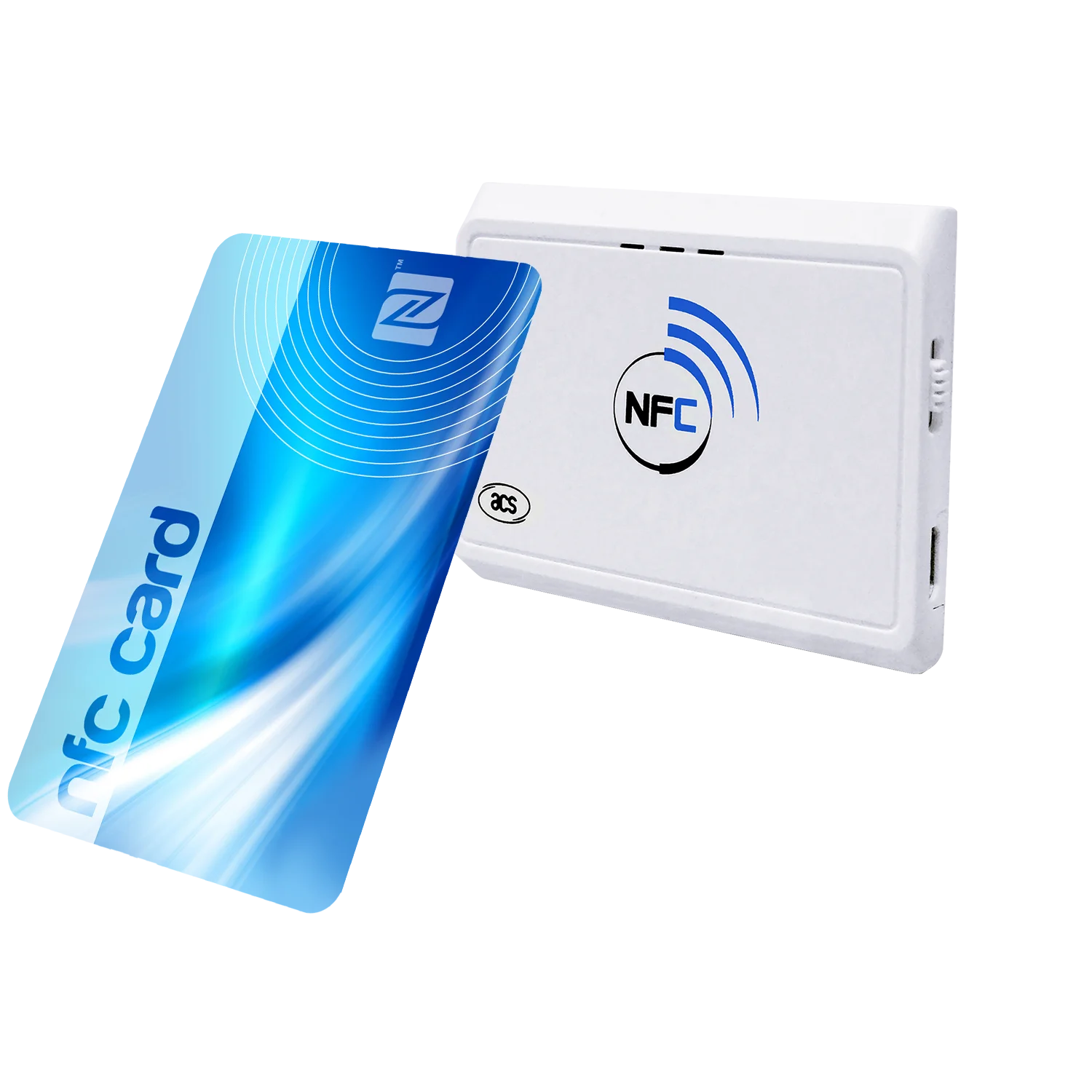 EMV ACR1311 NFC MobileMate Bluetooth Wireless Contactless RFID Card Reader writer for Mobile ...