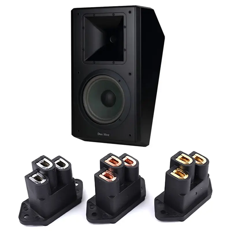 1Pc-HiFi-Audio-Pure-Copper-Male-Audio-IEC-Inlet-Power-3-Pin-Socket-AC ...