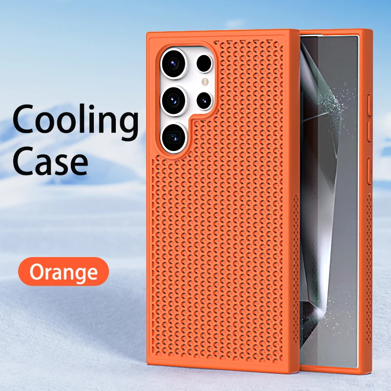 Luxury-Solid-Color-Heat-Dissipation-Case-for-Samsung-S22-S23-FE-S24 ...