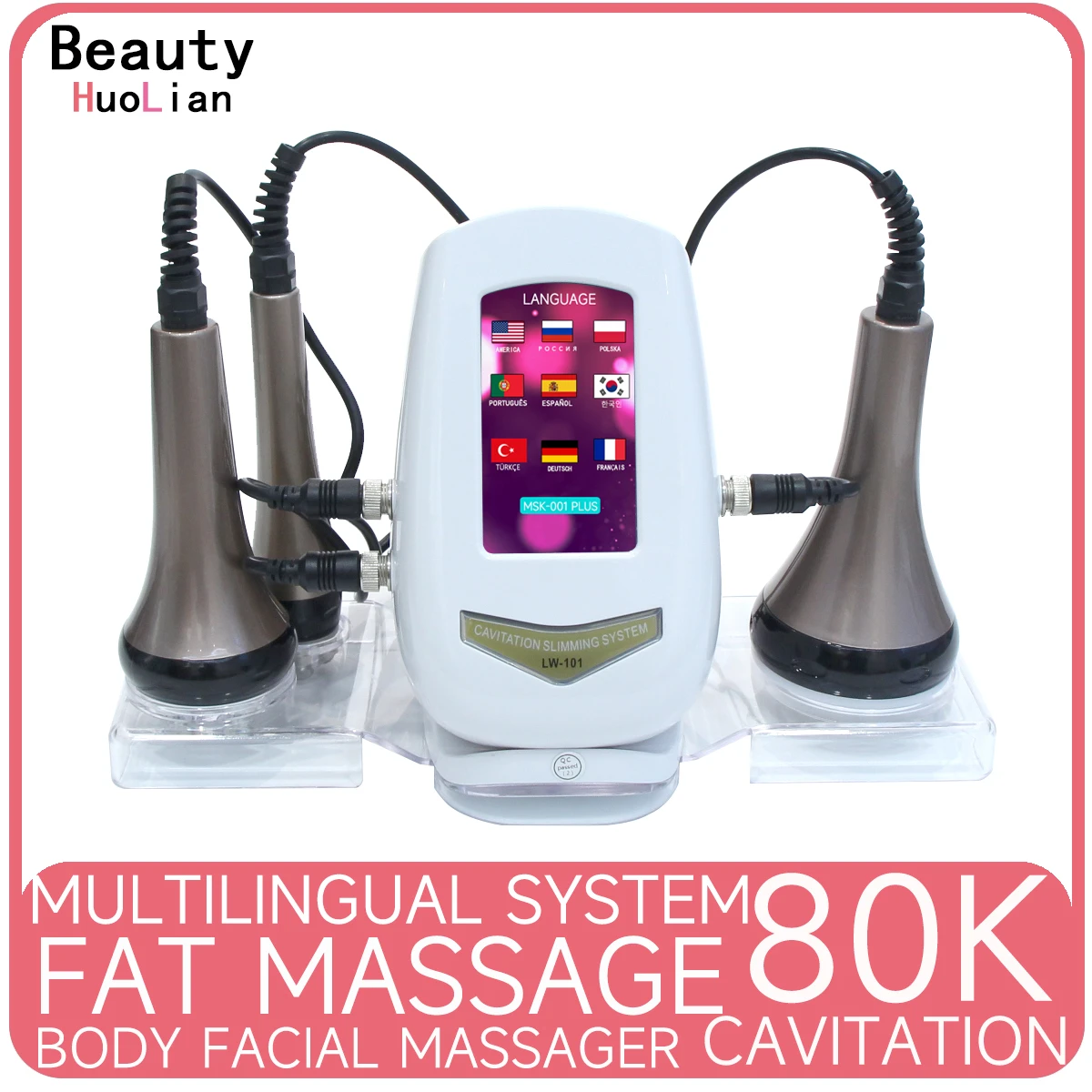 New 3 In 1 80k Cavitation Slimming Machine Ultrasonic Body Shaping ...