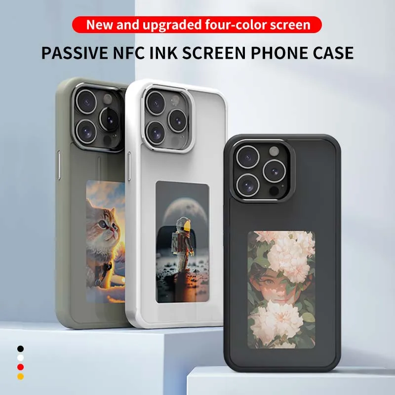 New-Generation-Diy-AI-Smart-Four-Color-Ink-Screen-Projection-Phone-Case ...