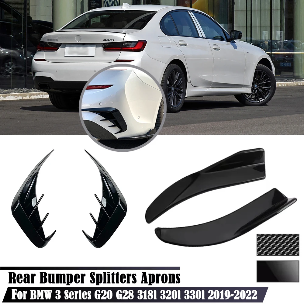 Car Bumper Spoiler Rear Lip Anti-collision Side Skirt Side Air Vent ...