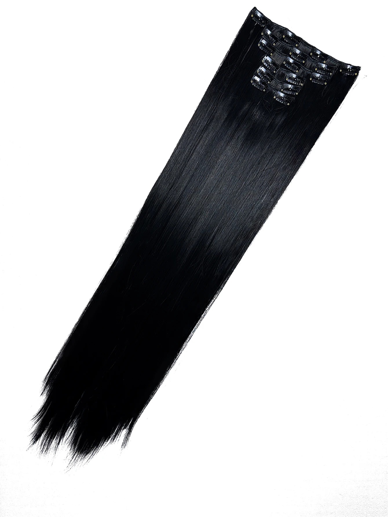 Synthetic 32 inch straight hair extensions