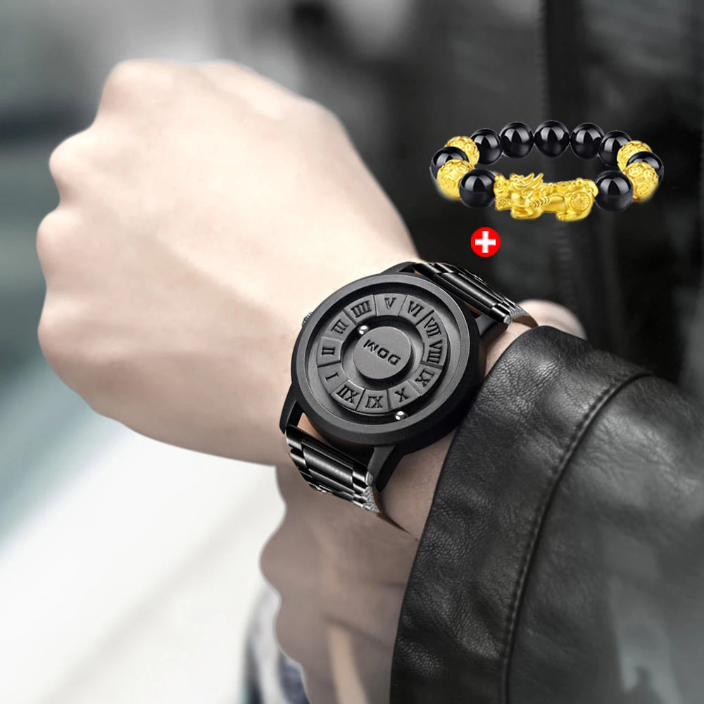 Men's Magnetic Quartz Watch | Watch Men Trend Concept | Dom Trend ...