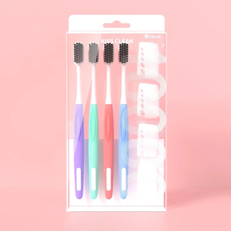 High-end-Quality-Bamboo-Charcoal-Soft-Bristle-Toothbrush-Adult ...