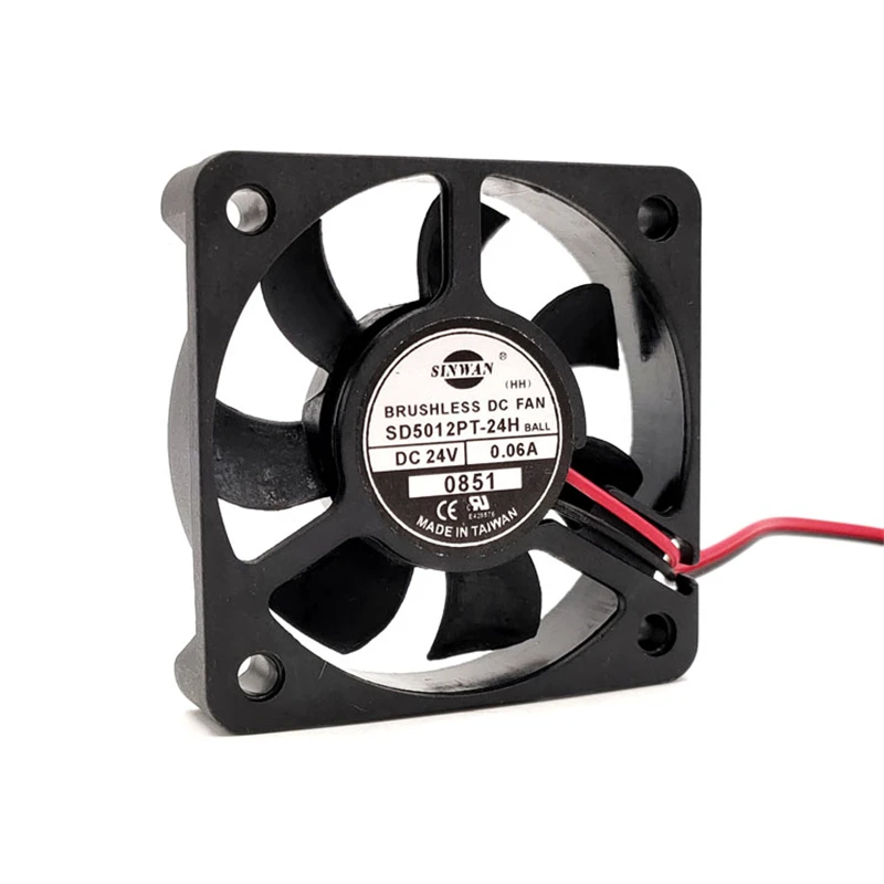 original SD5012PT-24H 5cm 50*12mm 24V 0.06A elevator inverter fan ...