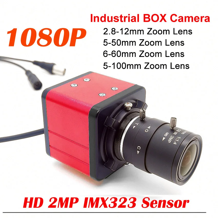 Cámara HD 1080P AHD 2MP IMX323 Sensor con 5 50mm 2,8 12mm 5 100mm Zoom ...