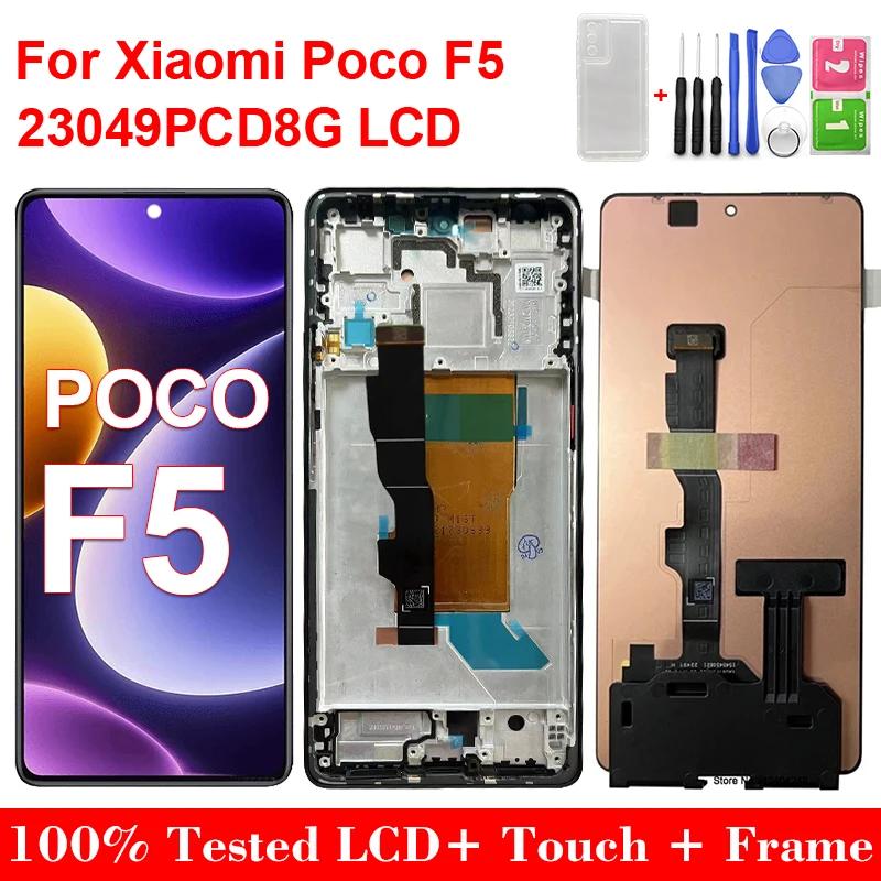 6-67-Amoled-Poco-F5-Display-For-Xiaomi-Poco-F5-LCD-Touch-Screen ...