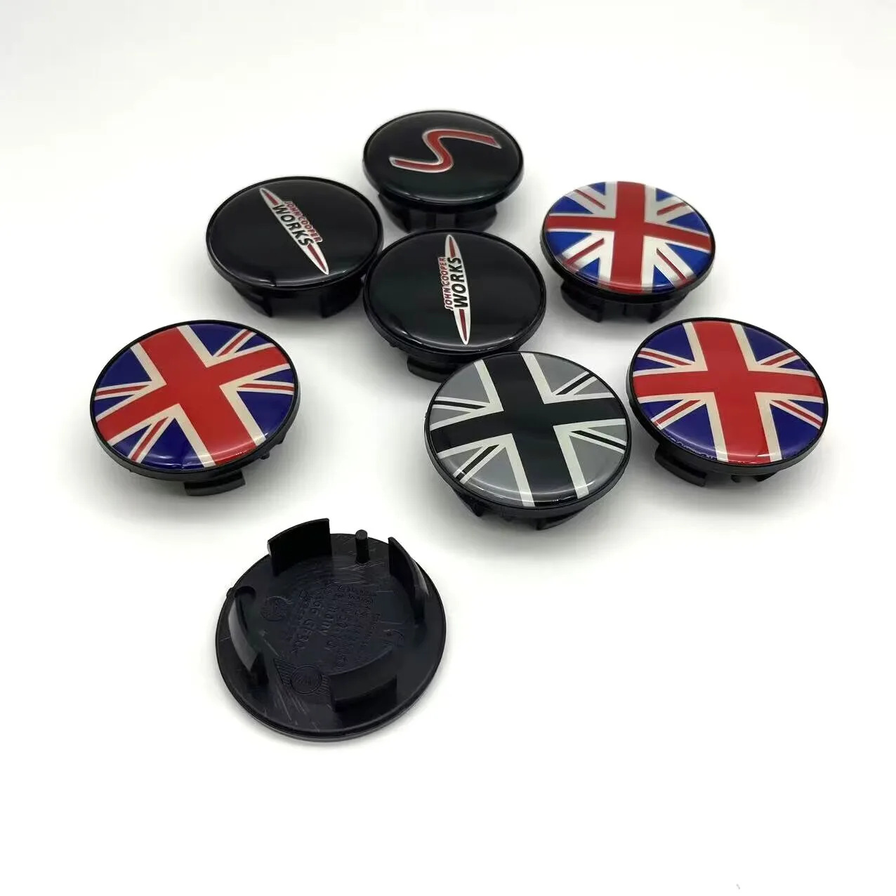 4pcs 54mm Car Wheel Center Hub Caps Cover For Mini Cooper One S JCW R56 ...