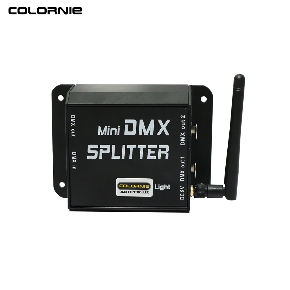 Wireless 2 Way Dmx Splitter 2 Channels Dmx512 Distributor For Party ...