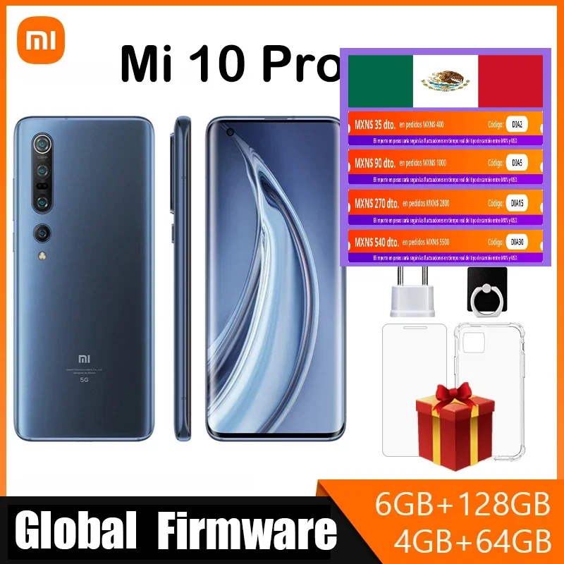 Xiaomi-tel-fono-inteligente-10-Pro-Mi-5G-smartphone-con-Snapdragon-865 ...