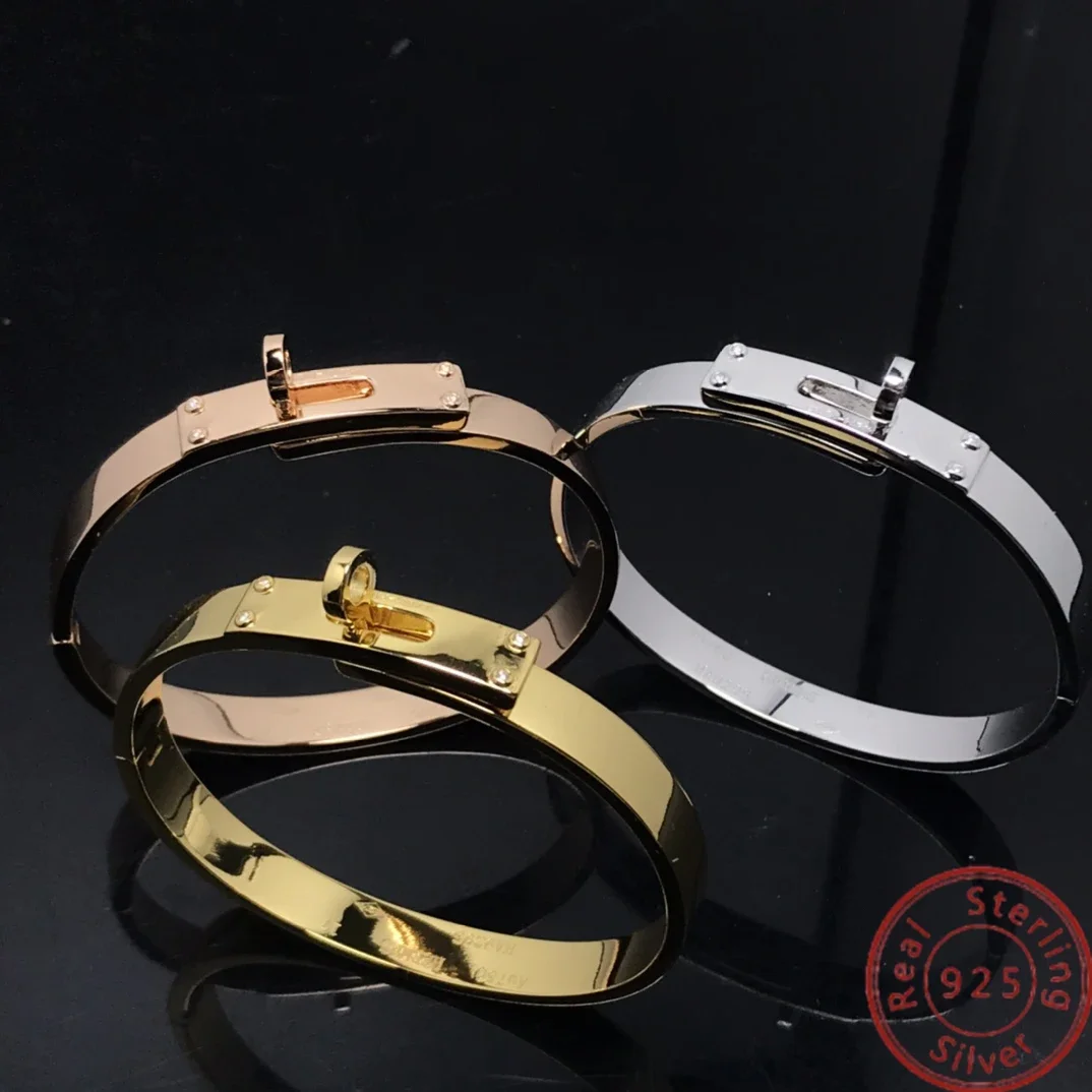 2024-new-Herm-bracelet-s925-sterling-silver-unique-design-style-is ...