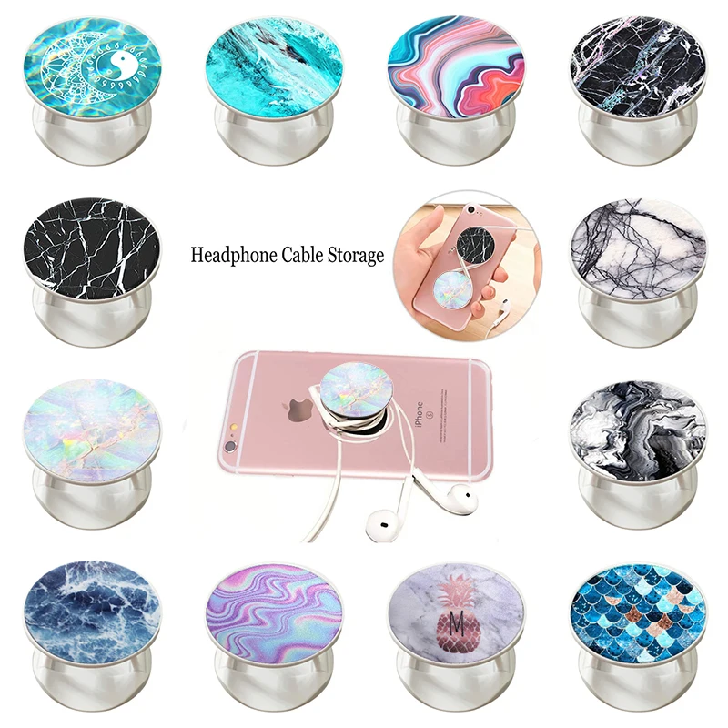 New Popular Marble Phone Holder попсокет Support Smartphone Popping ...