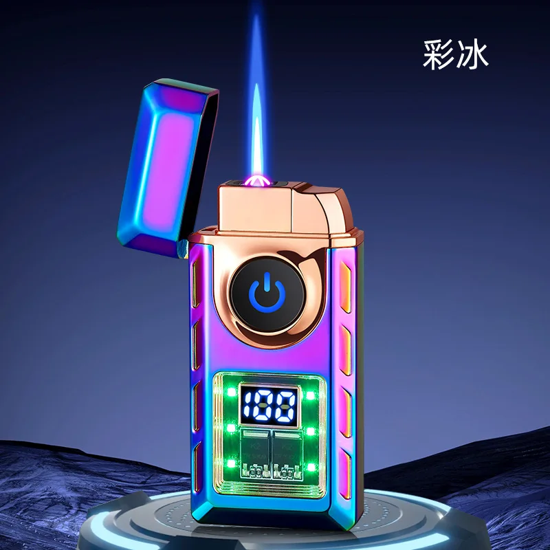 New-Electronic-Pulse-Cigarette-Lighter-Gas-and-Electric-Dual-Use ...