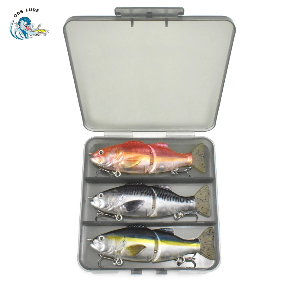 ODS-10cm-19g-Multi-Jointed-Big-Game-Lure-set-Pike-Muskie-Walleye-Bass ...