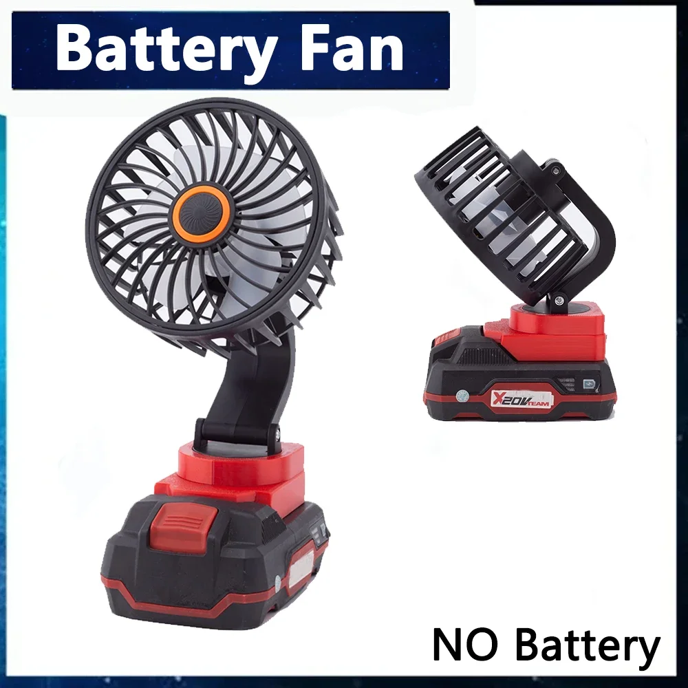 Portable-Workshop-Jobsite-Fan-For-Lidl-Parkside-X20V-Li-Ion-Battery-Li ...