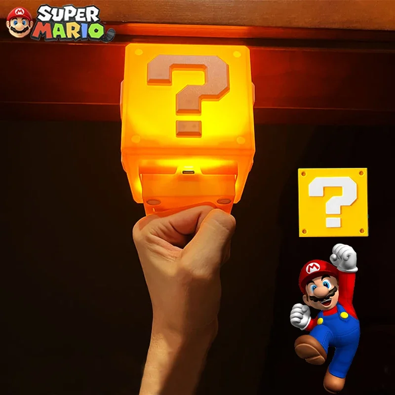 Super-Mario-Bros-Block-Creative-Night-Lamp-Push-Button-Light-Toys-Game ...