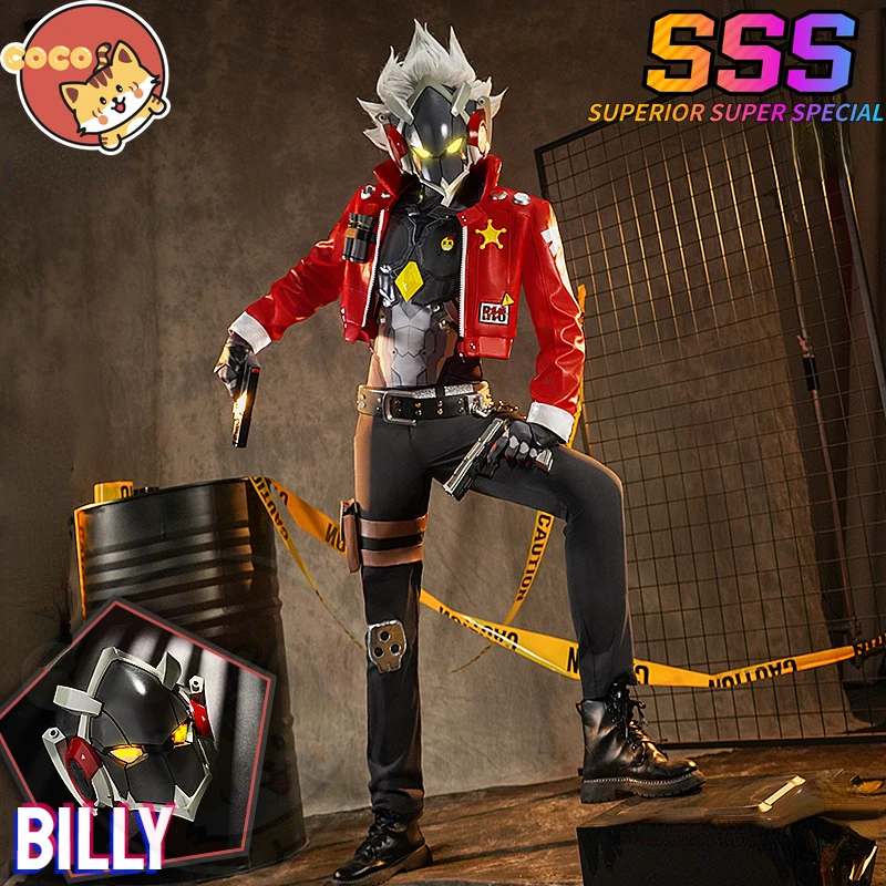 Disfraz-de-Cosplay-del-juego-ZZZ-Billy-traje-de-Cosplay-de-Zenless-Zone ...