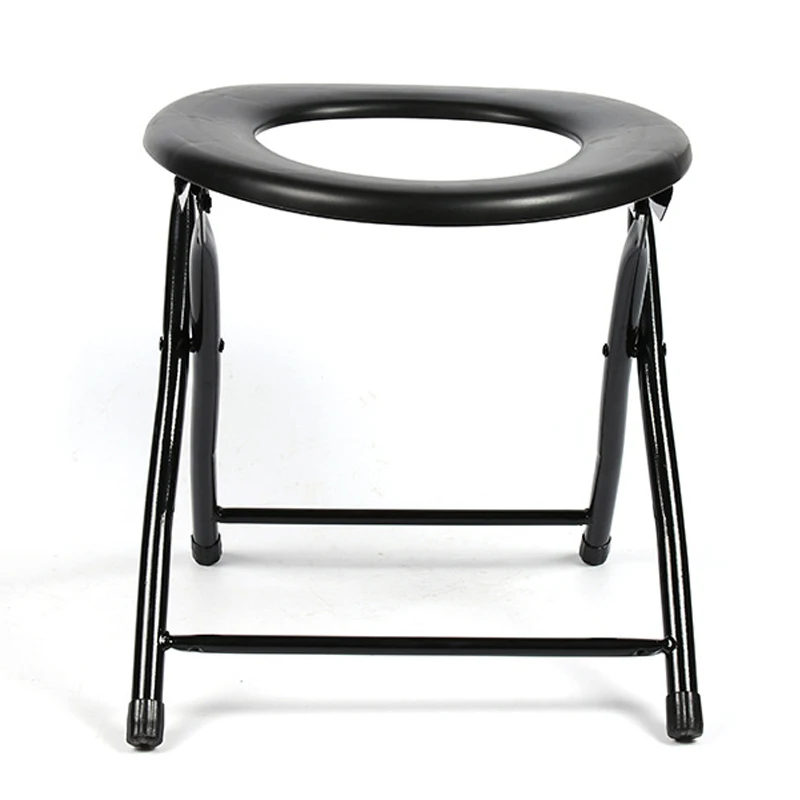 Toilet Stools Foldable Toilet Chairs for The Elderly Thicker Cushions ...
