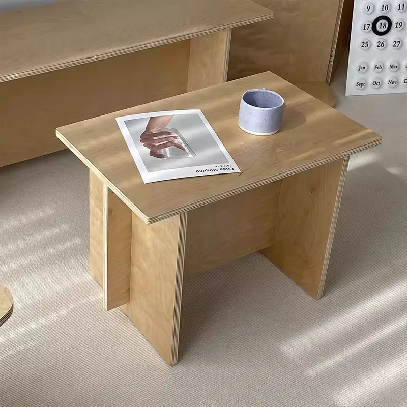 Korean ins coffee shop benches, ocean board coffee tables, clothing ...