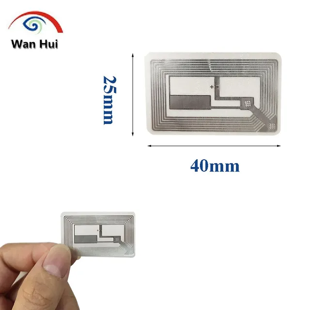NFC 스티커 S50 1K M1 칩 IC 카드 RFID 태그 13.56 MHz 범용 라벨 습식 상감, UID 섹터 0 Bolck 0 변경 불가, 50 개, 100 개