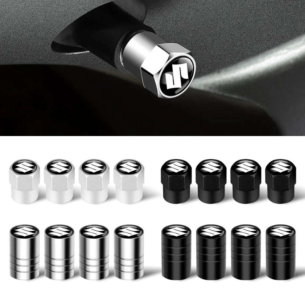 4pcs Car Wheel Tire Valve Cap Tire Steam Cover For Suzuki Grand Vitara ...
