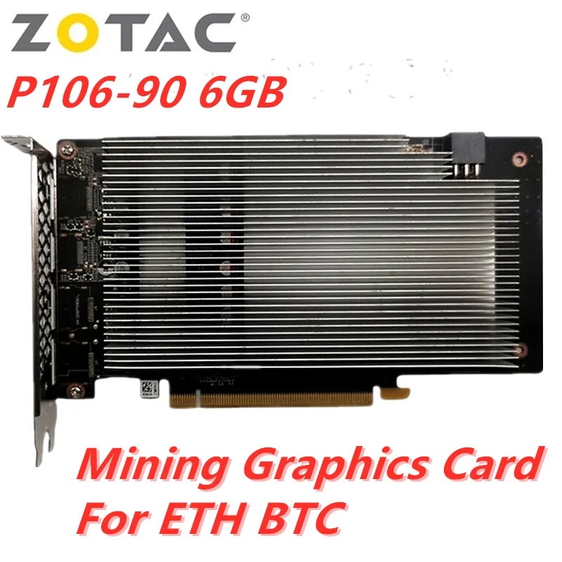 Zotac P106 090 6GB/3GB Graphics Cards Mining ETH/ETC/ERG 11mh/S GPU GTX ...