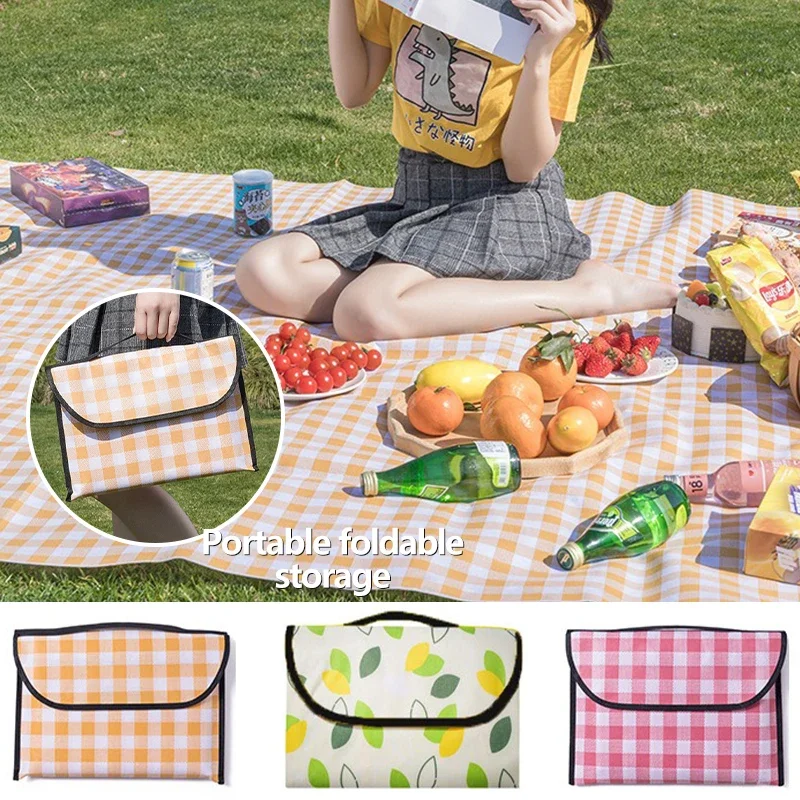 Picnic-Mat-Thickened-Outdoor-Sleeping-Pad-Beach-Mat-Tent-Waterproof ...