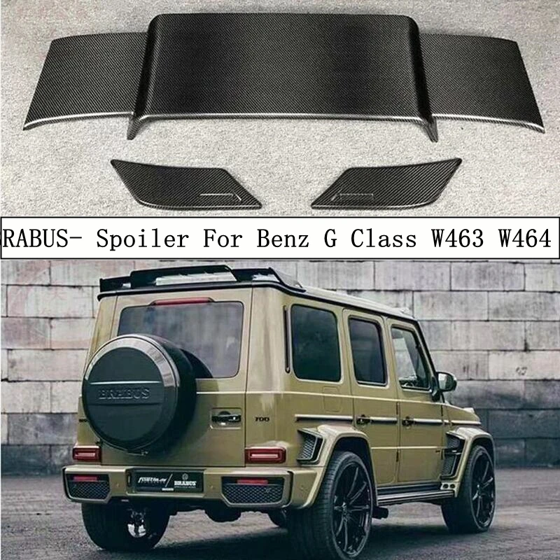 Real Carbon Fiber Spoiler Voor Mercedes Benz G Klasse W463 W464 G350 G500 G550 G53 G63 Achter ...