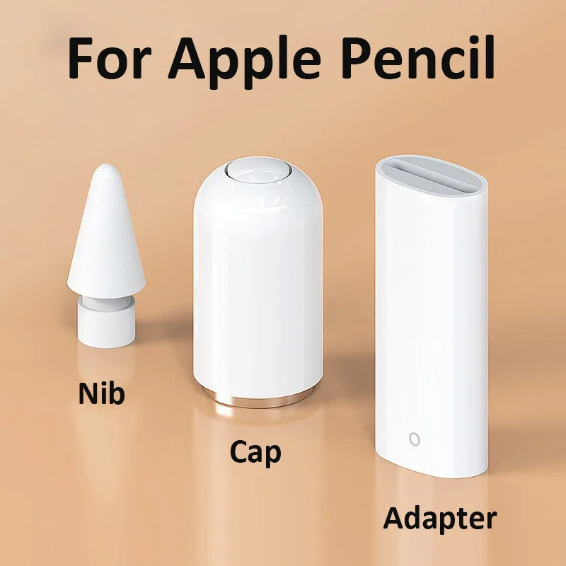 3-in-1-Original-Pencil-Accessories-For-Apple-Pencil-Magnetic-Pencil-Cap ...