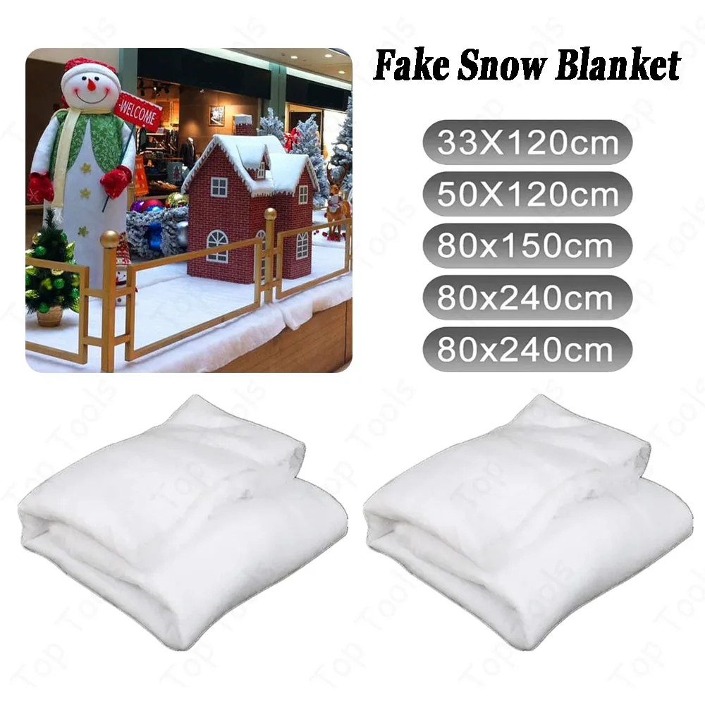 Christmas-Snow-Cover-Blanket-Artificial-Snow-In-Cotton-for-Christmas ...
