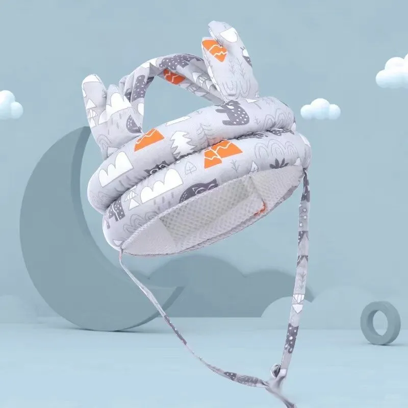 1 PCS Bebê Segurança Capacete Cabeça Proteção Chapéu Criança Caminhada ...