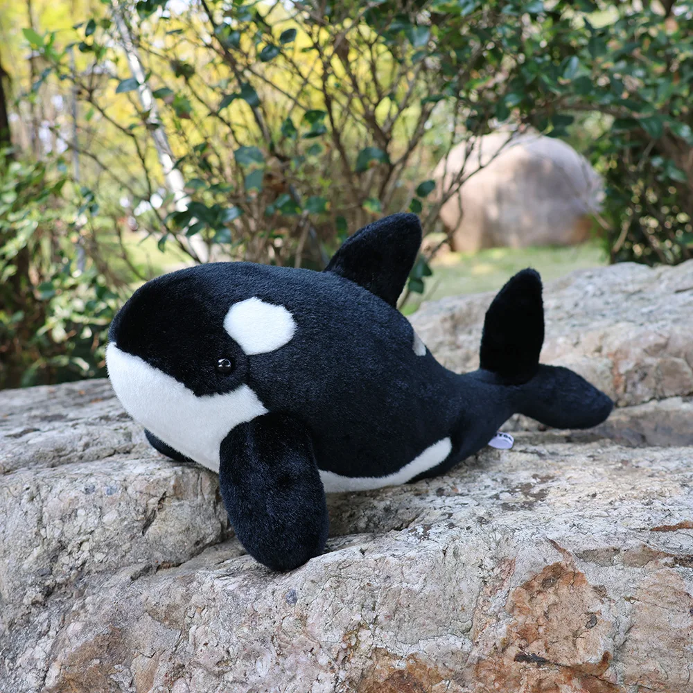 38cm-Long-Soft-Orca-Whale-Plush-Toy-Huggable-Sea-Life-Killer-Whales ...
