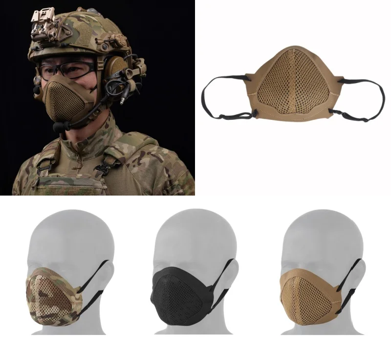 Comfortable and breathable sports mask with mouth protection made of ...