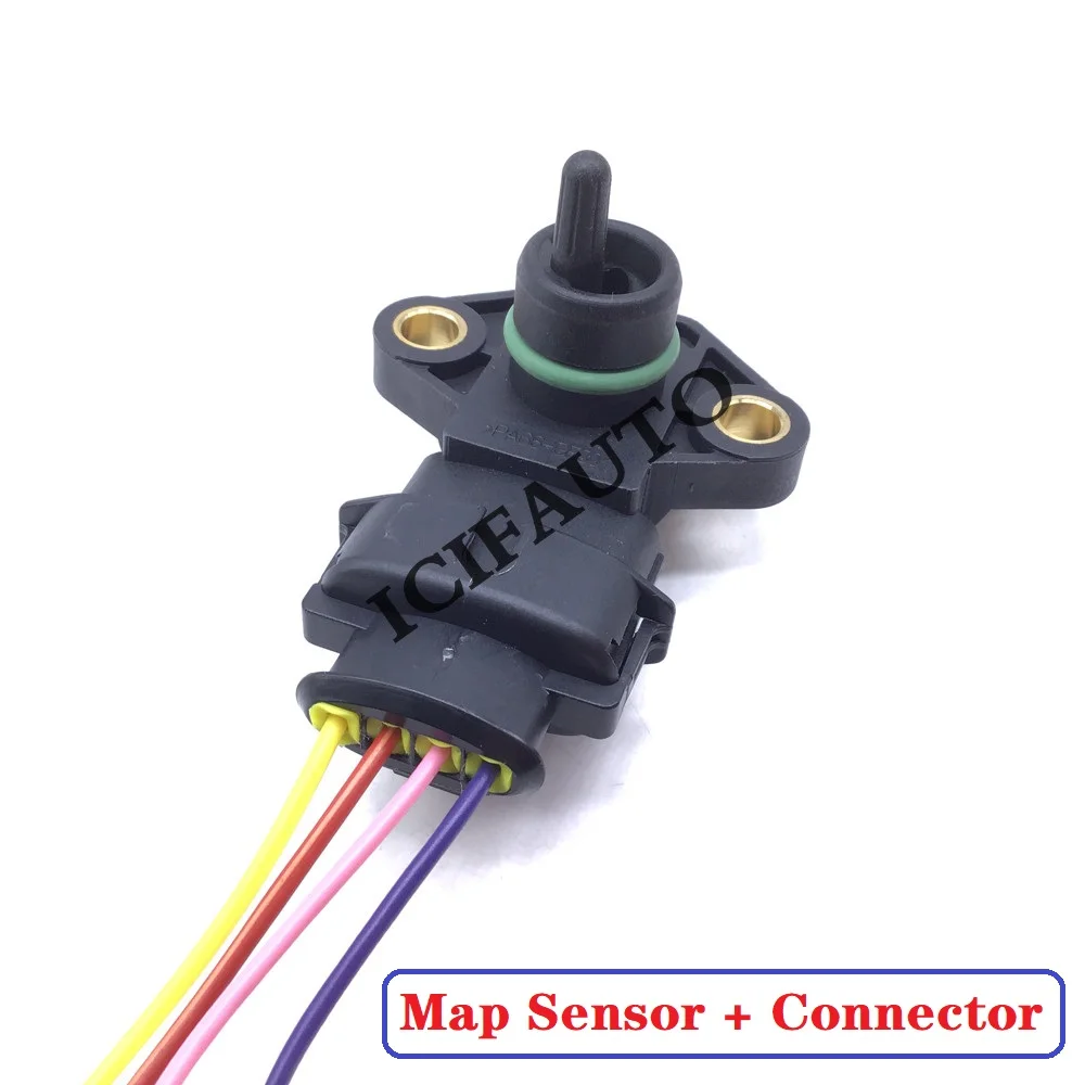 39200 42030 Map Sensor & Connector For Hyundai Genesis H 1 H100 Matrix ...