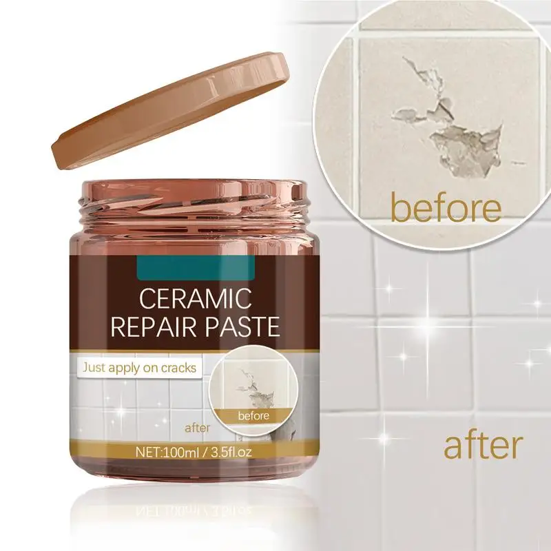 100ml-Ceramic-Tile-Repair-Paste-Quick-Dry-Porcelain-Repair-Kit-Tub-Tile ...