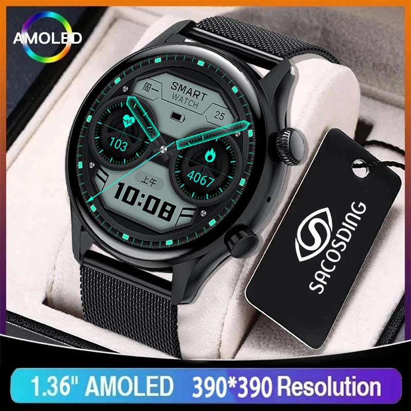 NFC-Smartwatch-Men-Push-Message-Bluetooth-Call-Waterproof-Smart-Watch ...