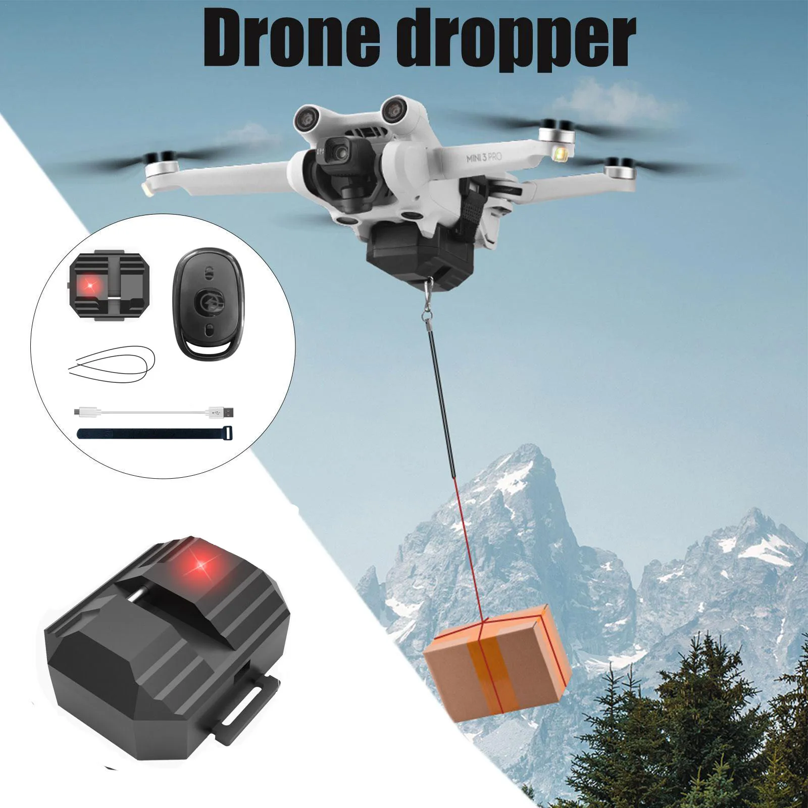 Throw-Thrower-for-DJI-Mavic-2-Pro-Zoom-AIR-2-2S-3-MINI1-2-Remote ...