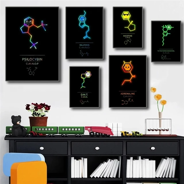 Neon Element Poster