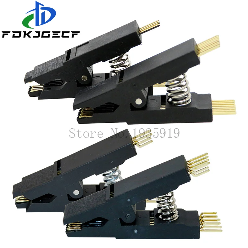 Programmer Testing Clip Sop8 Sop Soic 8 Soic8 Dip8 Dip 8 Pin Ic Test ...