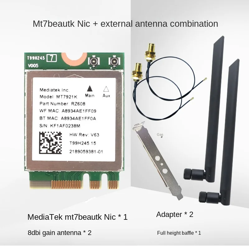 Tarjeta-inal-mbrica-MT7921K-dispositivo-de-doble-banda-5g-gigabit-1800M-para-ordenador-port-til ...