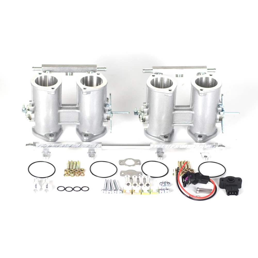 SherryBerg 40/42/45/48/50 DCOE DUAL W Fuel Rail TPS 40mm Throttle ...