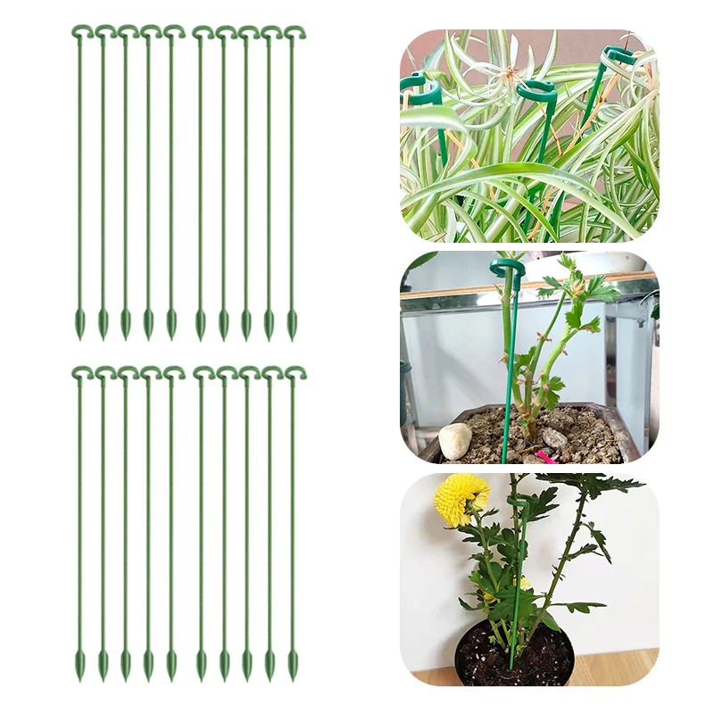 5-20pcs Plant Supports Stand Flower Stakes Butterflies Orchid Flower ...