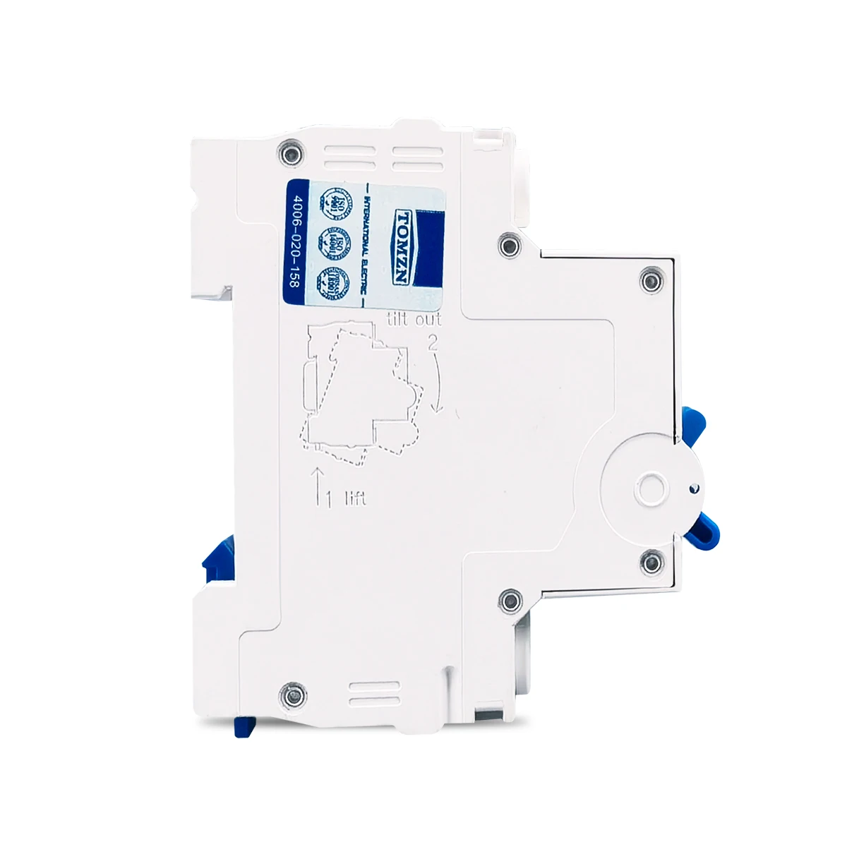 TOMZN + 4P MTS AC Dual power Manual transfer switch Circuit breaker MCB ...