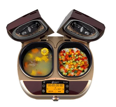 Household-automatic-intelligent-double-gall-rice-cooker-4L-reservation ...