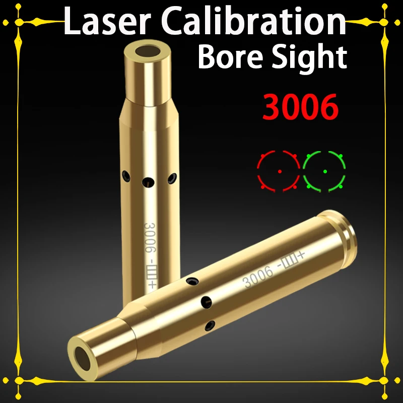 Tactical-3006-Caliber-Red-Dot-Laser-Sight-Calibration-Brass-Bullet-for ...
