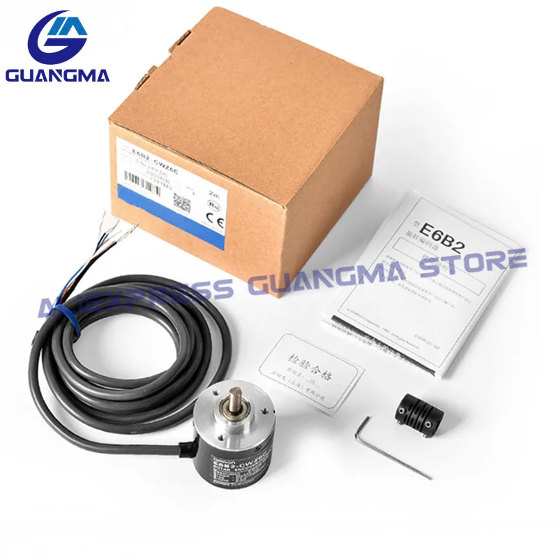 1PCS 100% NEW Rotary Encoder E6B2-CWZ6C 10 20 30 40 50 60 100 200 300 ...