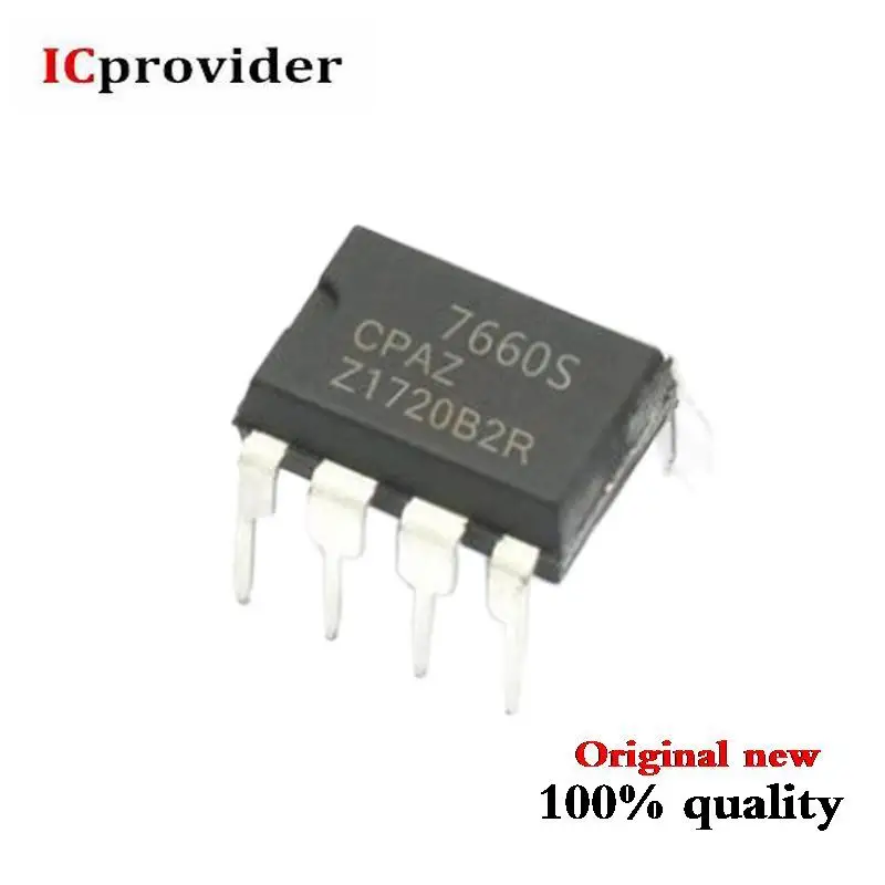 10pcs/lot ICL7660SCPA ICL7660S 7660 DIP8 NEW|Integrated Circuits ...