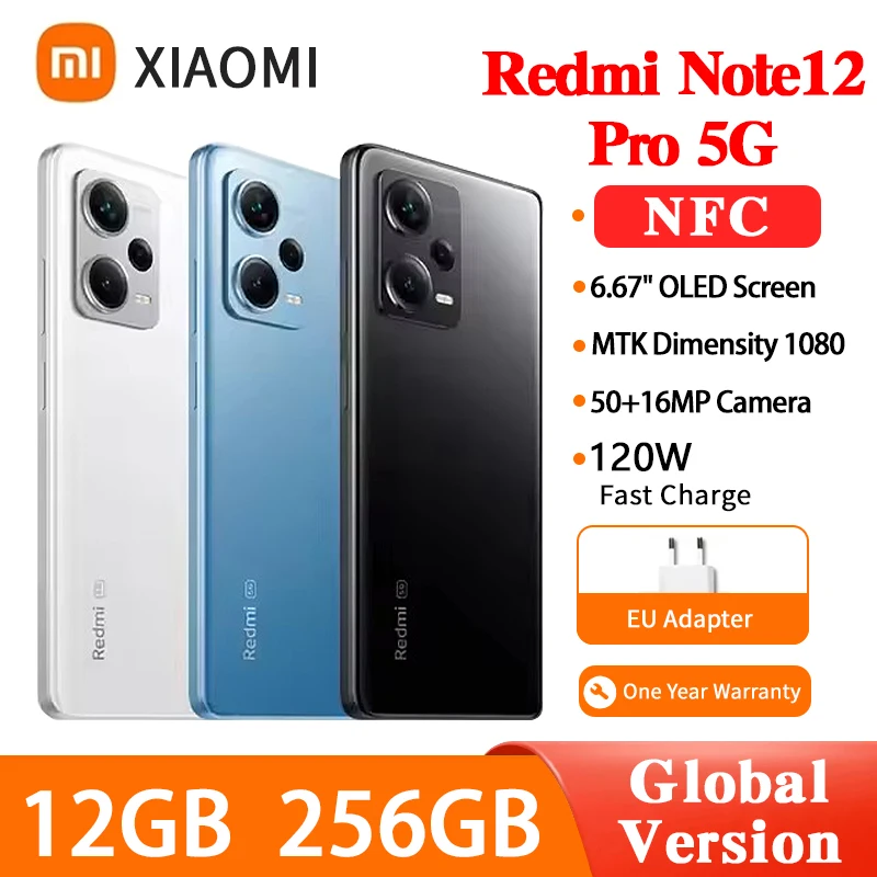 Xiaomi-Smartphone-Redmi-Note-12-Pro-versi-n-Global-5G-12GB-256GB-NFC ...
